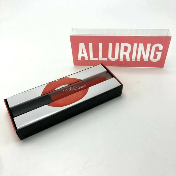 HUDA BEAUTY | Makeup | Huda Beauty Liquid Matte Lipstick In Alluring ...